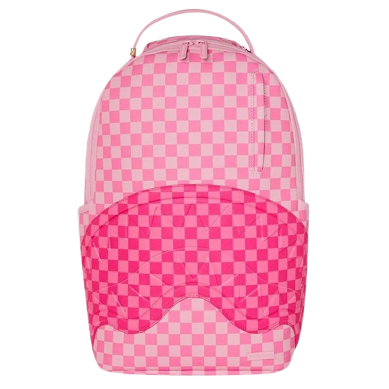 Ženski ranac Sprayground Pink sharks in paris patch backpack
