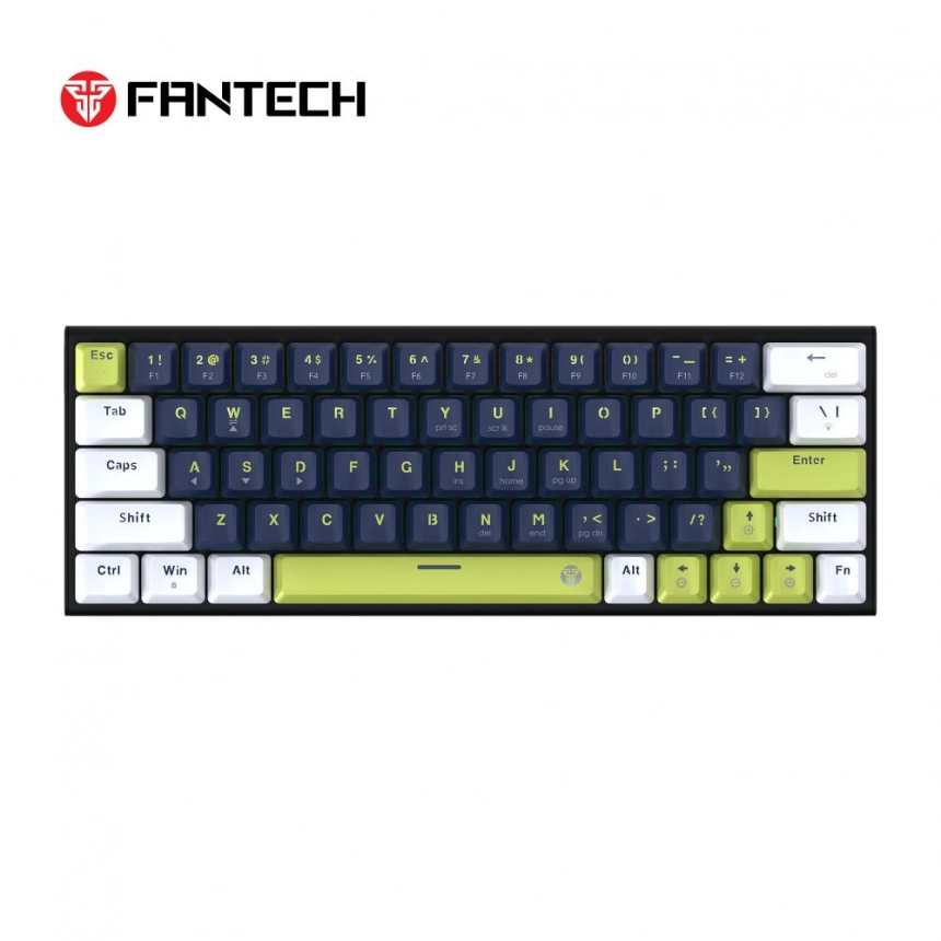 Tastatura Mehanicka Gaming Fantech MK874V2 RGB Atom 63 Mori plava (taro switch)