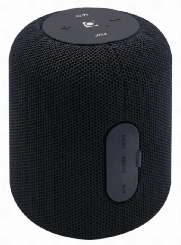 SPK-BT-15-BK Gembird Portable Bluetooth speaker +handsfree 5W, USB, SD, AUX, black FO
