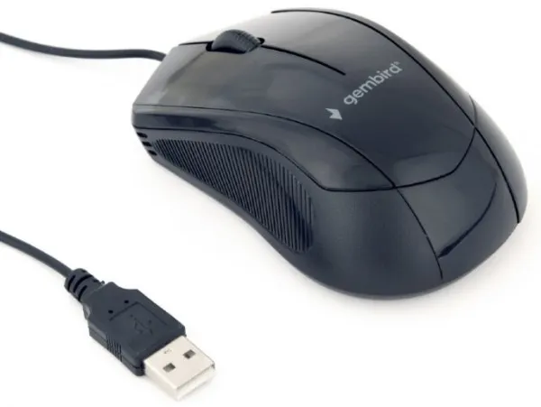 MUS-3B-02 Gembird Opticki mis 1000Dpi 3-button black 105mm USB