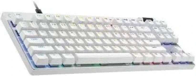 Tastatura žična gaming Logitech PRO X TKL RAPID bela 920-013242