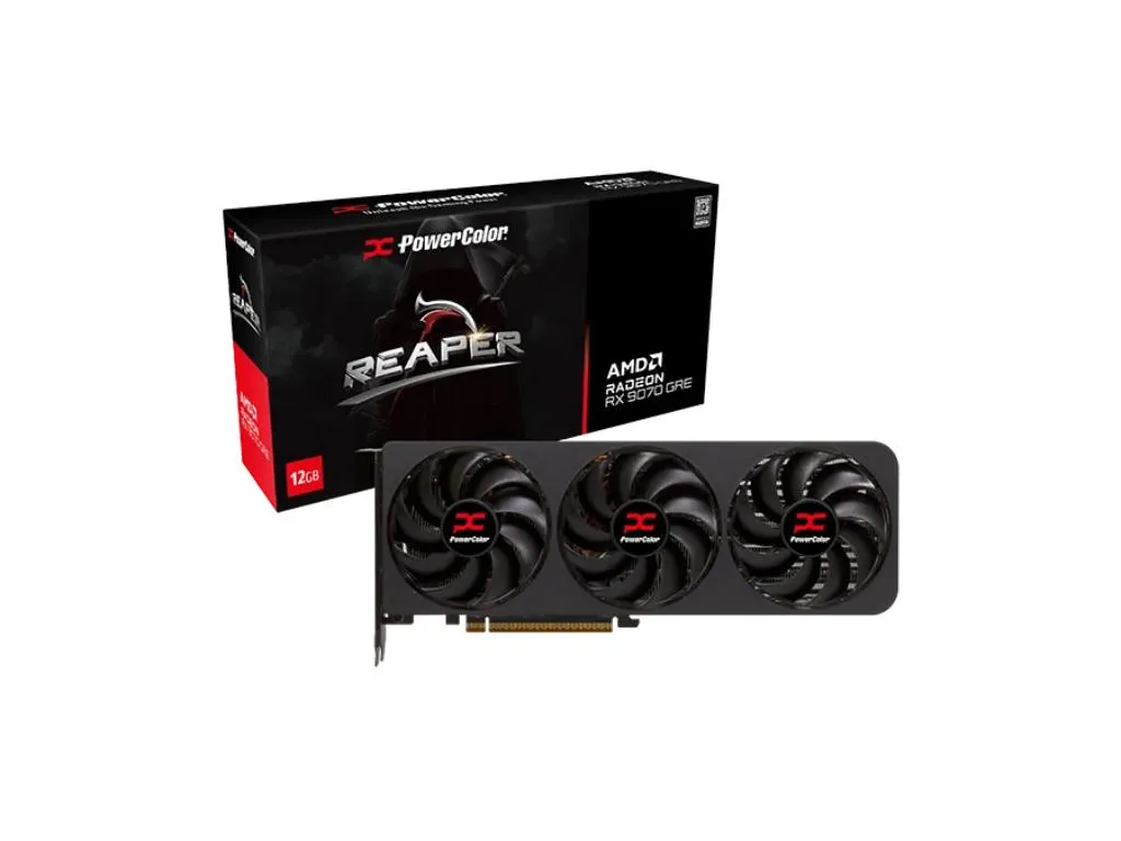 Power Color Graficka karta POWERCOLOR Reaper AMD/12GB/GDDR6/192bit/crna