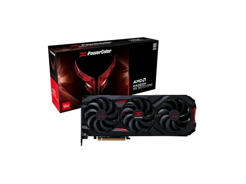 Power Color Graficka karta POWERCOLOR Red Devil AMD/12GB/GDDR6/192bit/crna