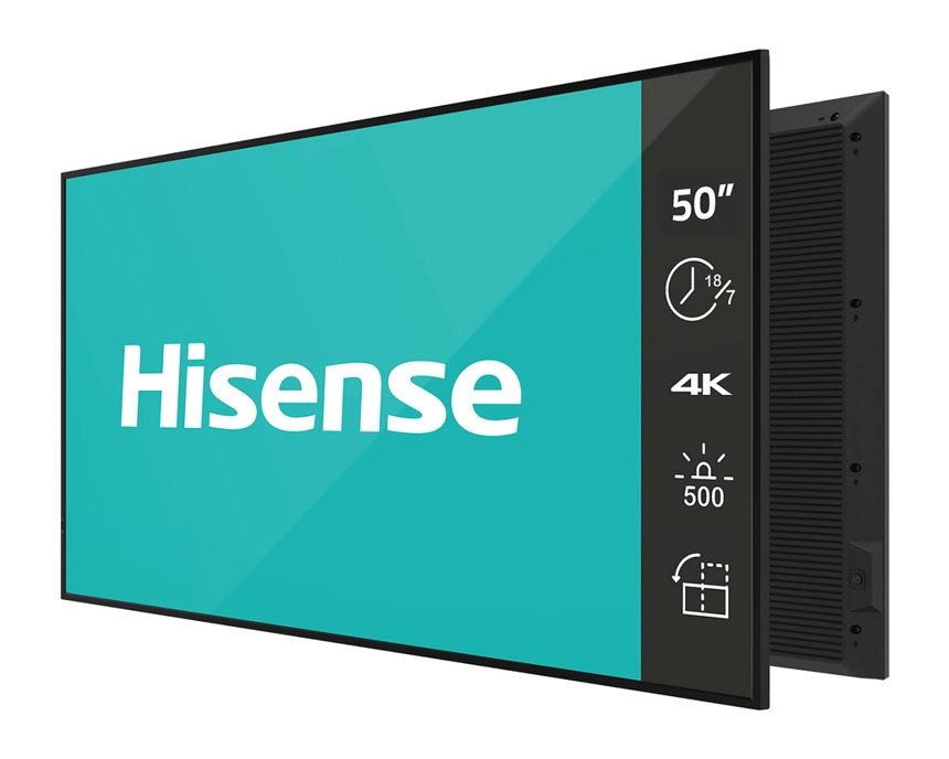 HISENSE 50 inča 50GM50D 4K UHD 500 nita Digital Signage Display - 18/7 Operation