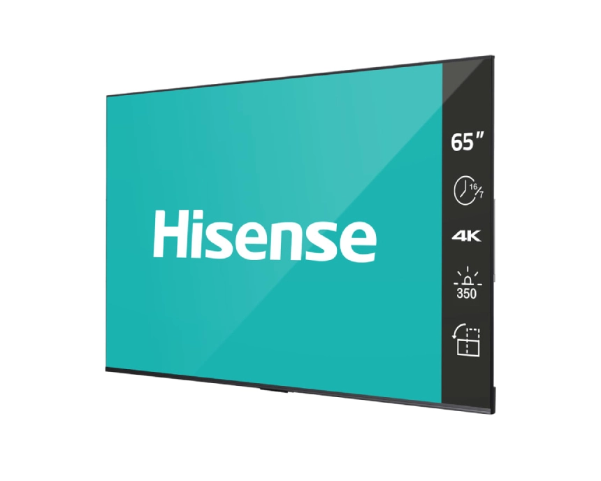 HISENSE 65 inča 65DP30FE 4K UHD 350 nita Digital Signage Display - 16/7 Operation