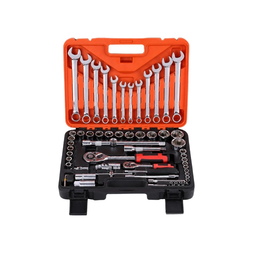 NEXSAS set nasadnih ključeva, 61 komad, 1/2" i 1/4" TRO126661