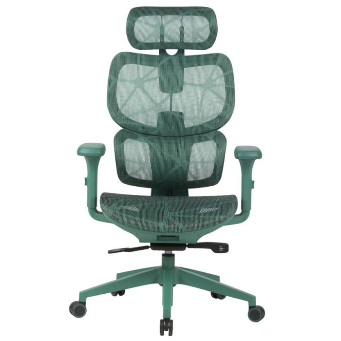 Gejmerska stolica Spawn Ergo Meshy Green
