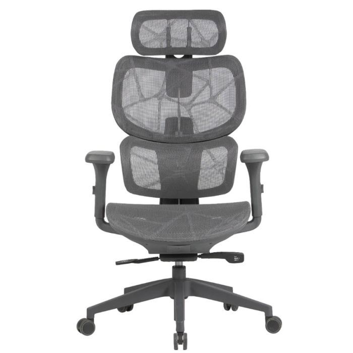 Gejmerska stolica Spawn Ergo Meshy Grey