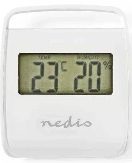 NEDIS WEST100WT Digitalni LCD unutrašnji termometar, Bela