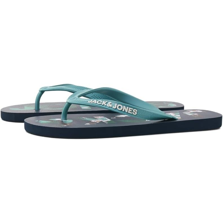 J&J Muške Japanke JFWLOGO PALM PRINT FLIP FLOP