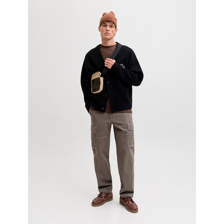 J&J Braon Muške Kargo Pantalone JPSTKARL CONTRAST STITCH CARGO