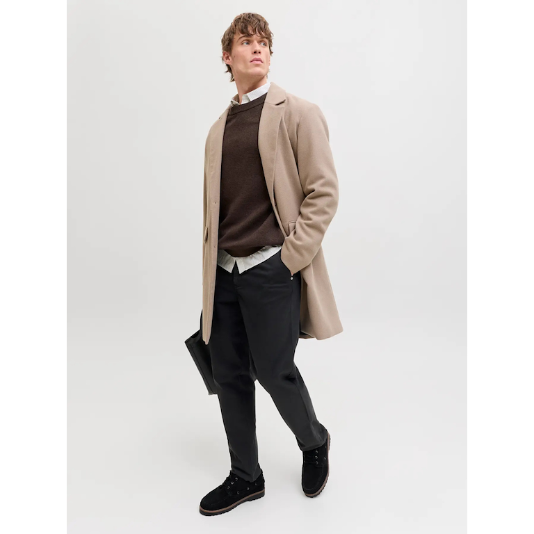 J&J Crne Muške Chino Pantalone JPSTOLLIE VANCE CHINO