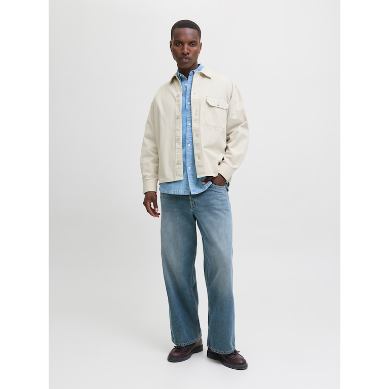 J&J Muška Košulja JJEDOVER OVERSHIRT LS
