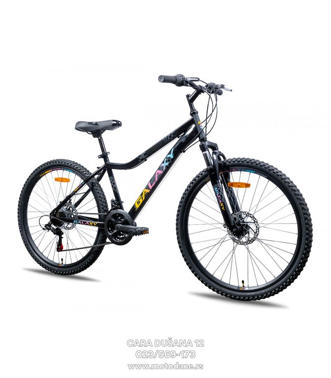 Bicikl GALAXY SCALA 600 26 18 crna siva roza