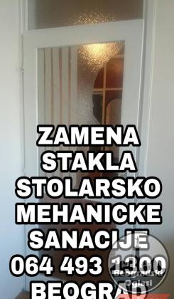 Zamena stakla 0644931300 Beograd