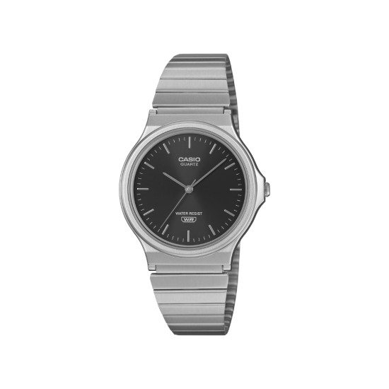Casio MQ-24DA-1A ženski sat Neutral Silver Monochromatic Graphite Sunray Dial 34mm