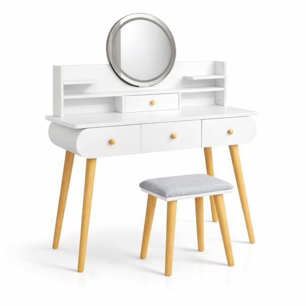 MODUL Sto za šminkanje Lumi plus st-316