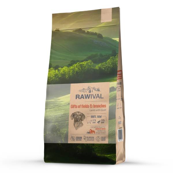 Rawival- MD/MX Adult, jagnje/prepelica, 750gr