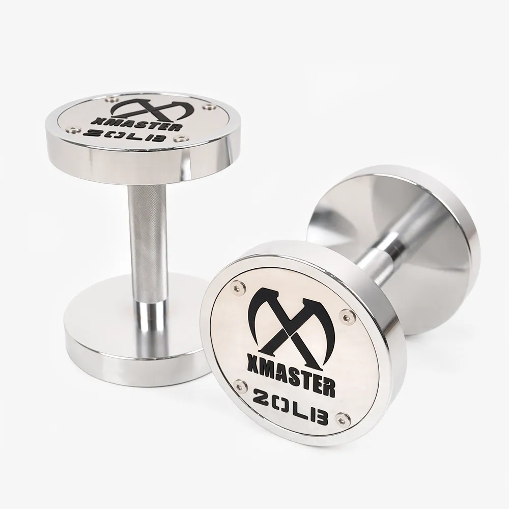 Chrome Steel Dumbbells