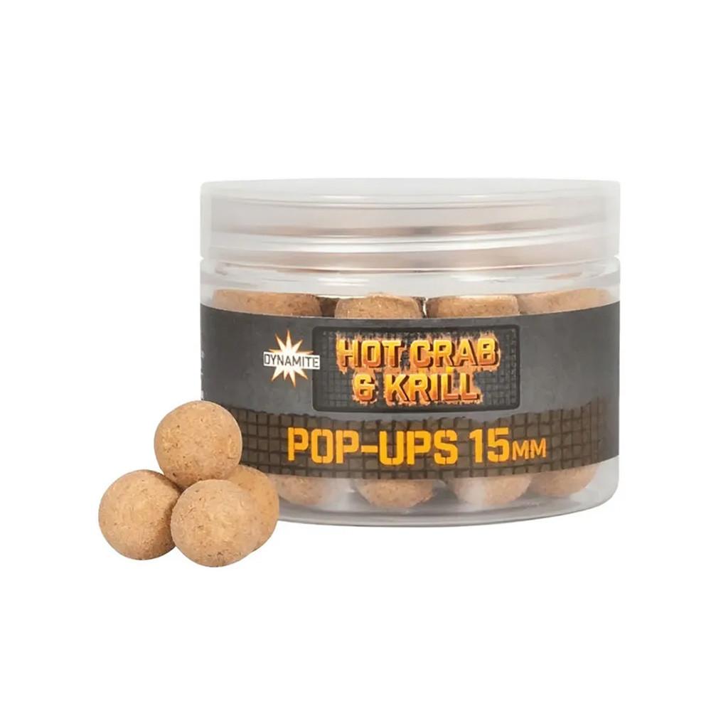 DYNAMITE BAITS Hot Cr&kr Foodbait Pop-up 15mm (DY1958)