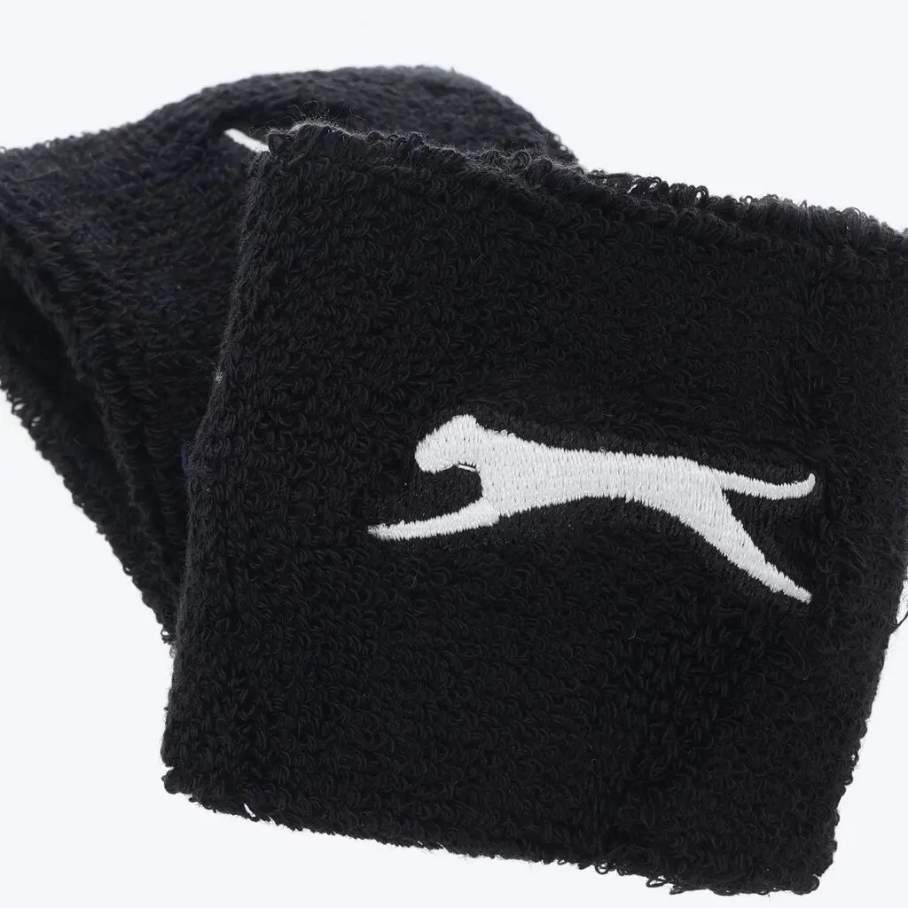 Slazenger Znojnice Szal 2Pk Wristbrand U, Crne