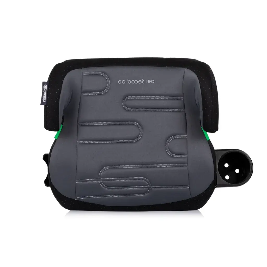 Chipolino Buster auto sedište Go Boost, I-SIZE 125-150cm, Tamnosivo