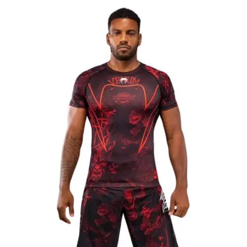 Venum Muška majica 20th Anniversary Rashguard, Crno-crvena