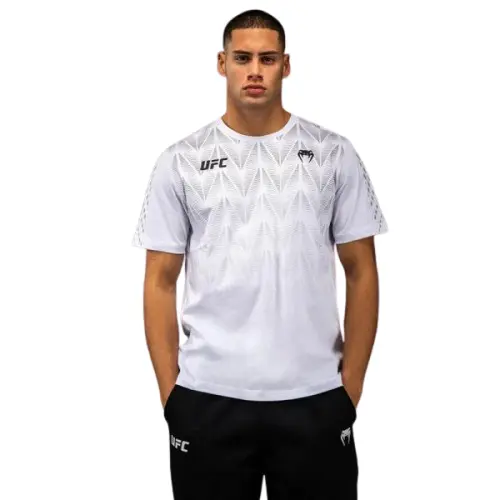 Ufc-Venum Muška majica kratki rukav Venum UFC Zenith Replica, Bela