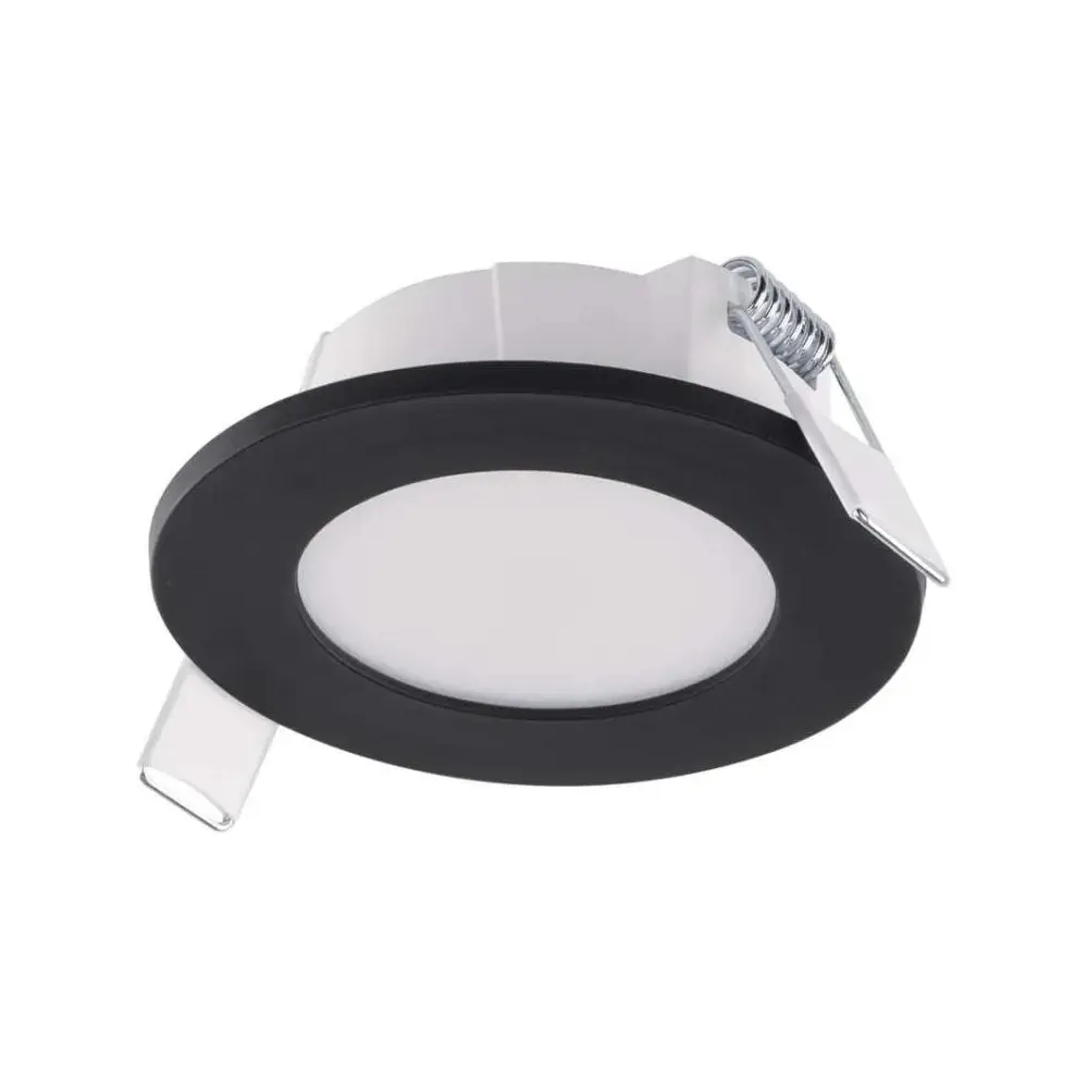 LED PANEL UGRADNI OKRUGLI CRNI 4.5W IP65