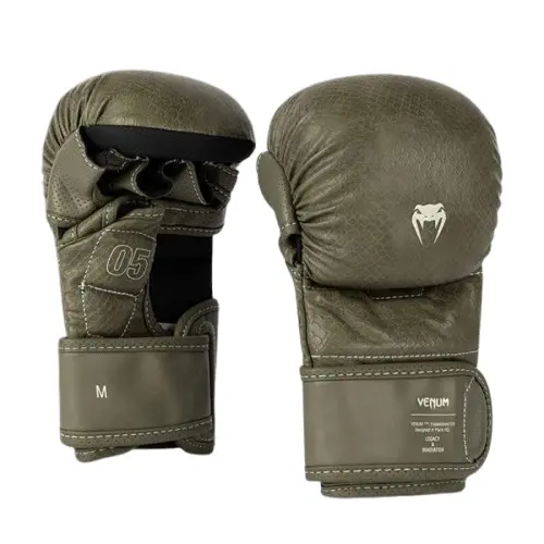 Venum MMA rukavice za sparing Impact Evo Scales, Maslinaste