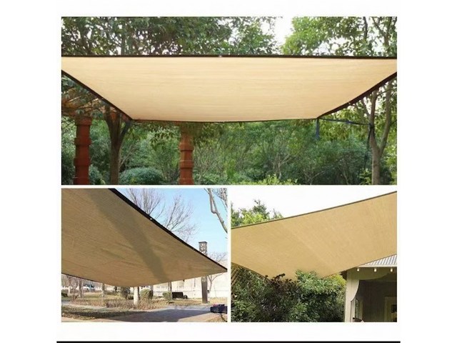 Tenda Ibiza za terase - bež i crna
