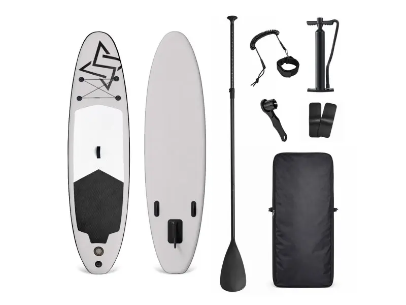 SUP daska Family 365 x 81 x 15 cm nosivost 180 kg, siva
