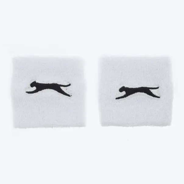 Slazenger Znojnice Wristbrand, 2 komada, Bele