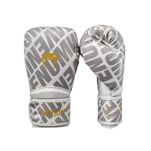 Venum Rukavice za boks Contender 1.5 XT 3D, Sivo-zlatne
