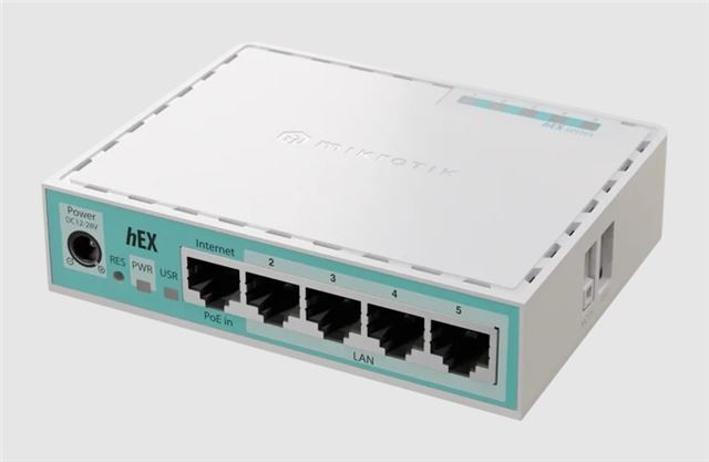 MikroTik E50UG hEX ruterID: EK000870219