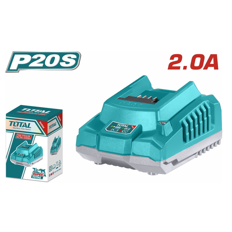 TOTAL Li-ion baterija,P20,5,0AH +punjač 2.0ahID: EK000871585