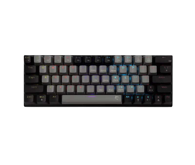 WHITE SHARK Tastatura GK 002221 WAKIZASHI-2, Mehanička, US, Siva