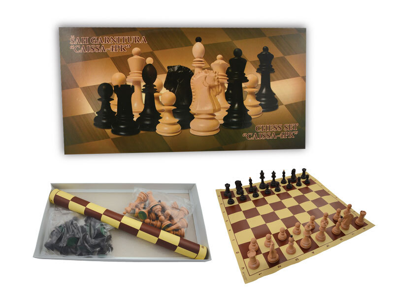 ŠAH GARNITURA CAISSA - 4PKID: EK000870586