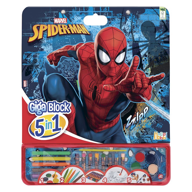AS COMPANY Giga blok 5u 1 Spiderman AS27621ID: EK000857571