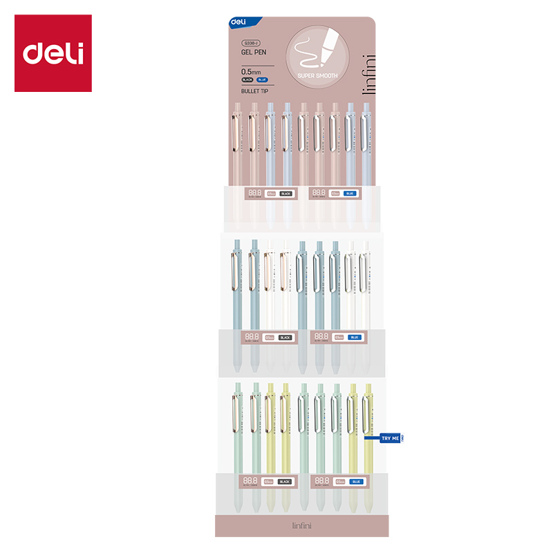 DELI GEL ROLER EG338-J DISPLEJID: EK000870923