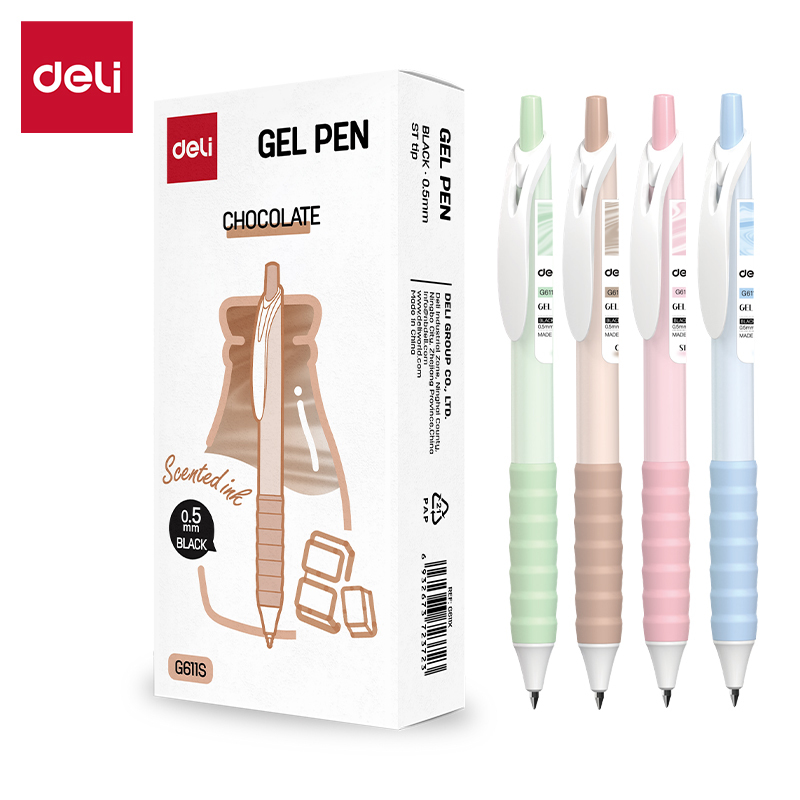 DELI GEL ROLER MIRISNI ČOKOLADA CRNI ISPIS EG611SID: EK000871086
