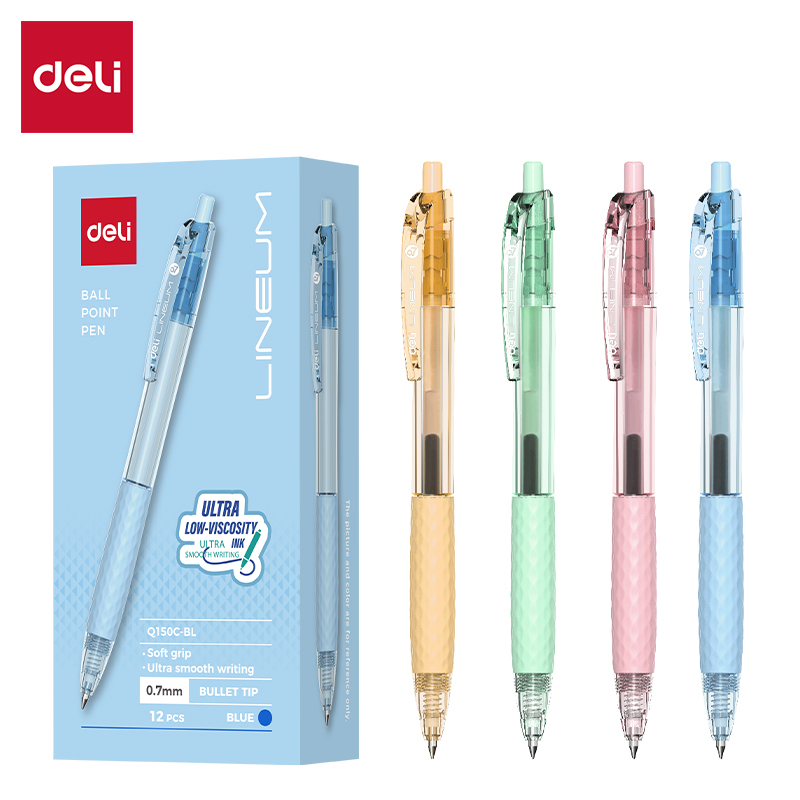 DELI HEMIJSKA OLOVKA PLAVA 0,7mm (mastilo ultra niskog viskoziteta) EQ150CID: EK000871014