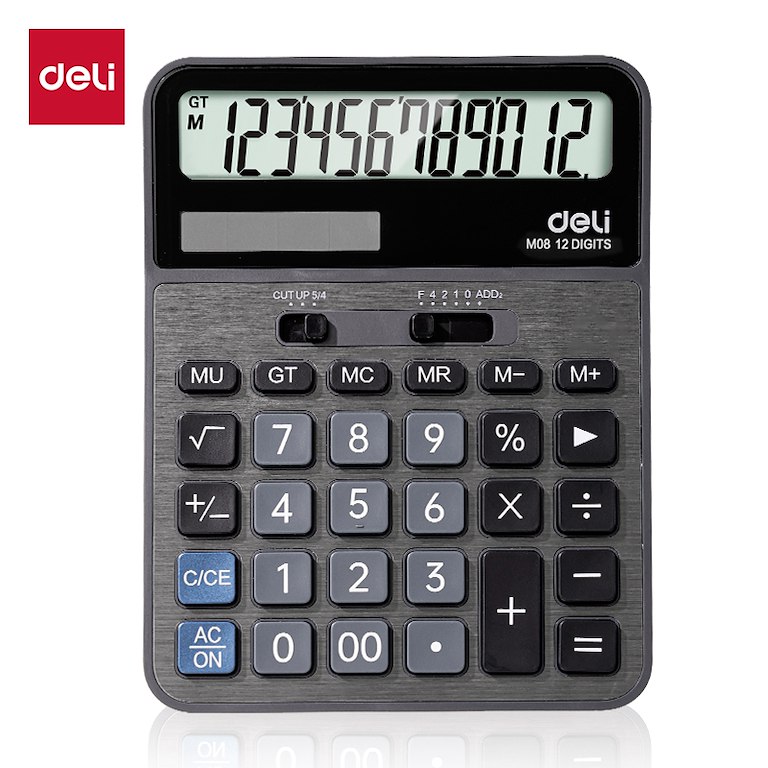 DELI KALKULATOR STONI METALNI 175.8*131.7*29mm EM08ID: EK000871415