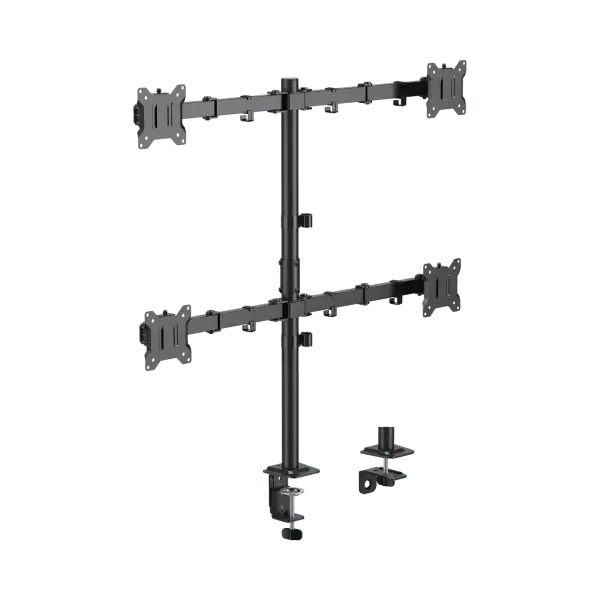 S-BOX Nosač za 4 monitora LCD 352/4-3, Crni