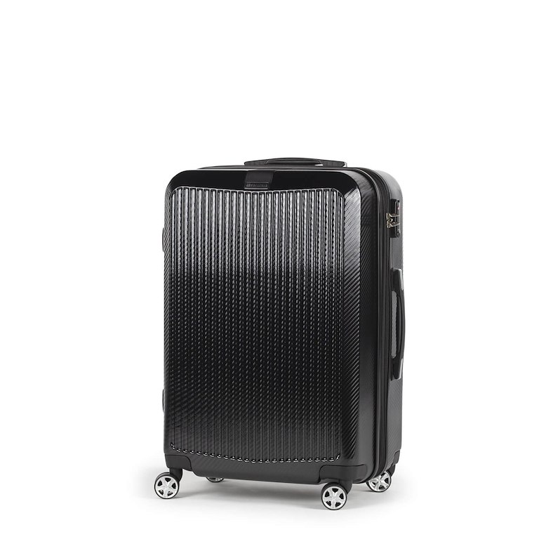 Putni kofer Scandinavia Carbon crni - 60 l