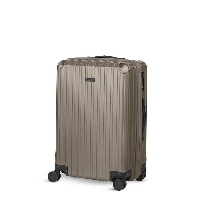 Scandinavia putni kofer Voyage Carbon Series, 60 L, sivi