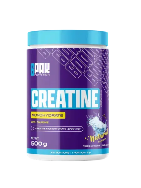 6PAK Nutrition Creatine Monohydrate 500g