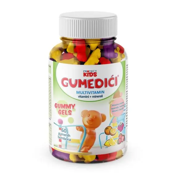 Gumedići Multivitamin Protect Kids, 60 gumenih bombona