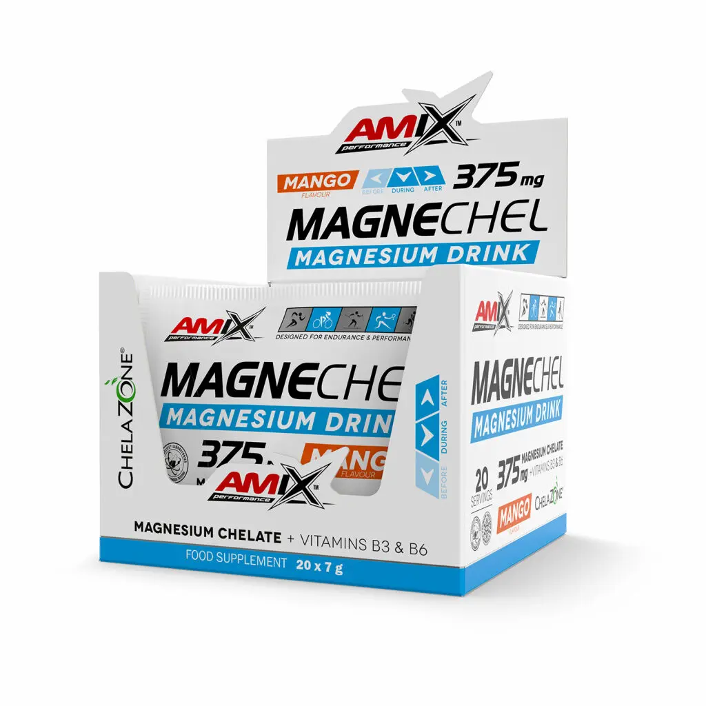 Amix MagneChel Magnezijum Bisglicinat, Mango, 7g, 20 kesica