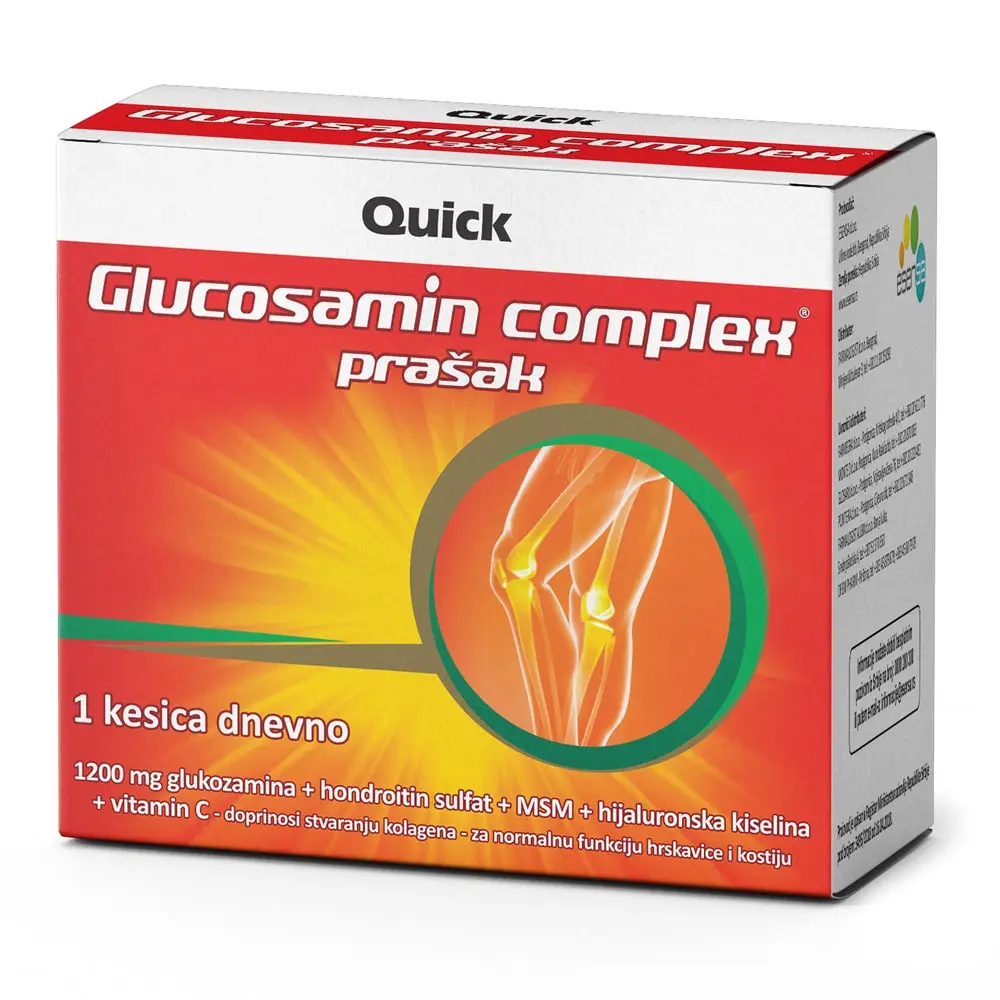 Glucosamin Complex Prašak za podršku zglobovima, 30 kesica